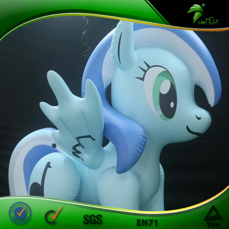 Hongyi Customized Inflatable Blue Horse Anime Toy Character Balloon ...