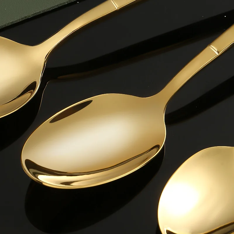 Stainless Steel Laser Forks And Spoons Set Teaspoonf Latware Wedding ...