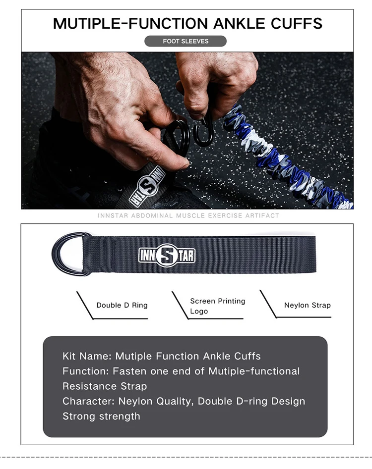 Innstar Chest Muscle Builder Arm Expander Home Workout Gym Equipment ...