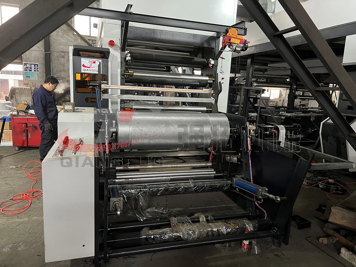 8 Color Satellite Flexo Printing Machine High Speed PE/BOPP Film ...