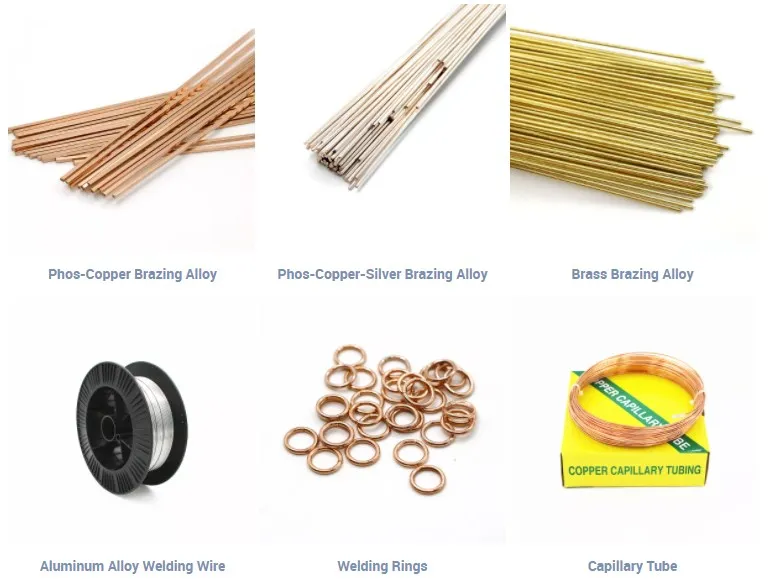 HVAC Silver Welding Rod Refrigeration Brazing Alloy Copper Alloy ...