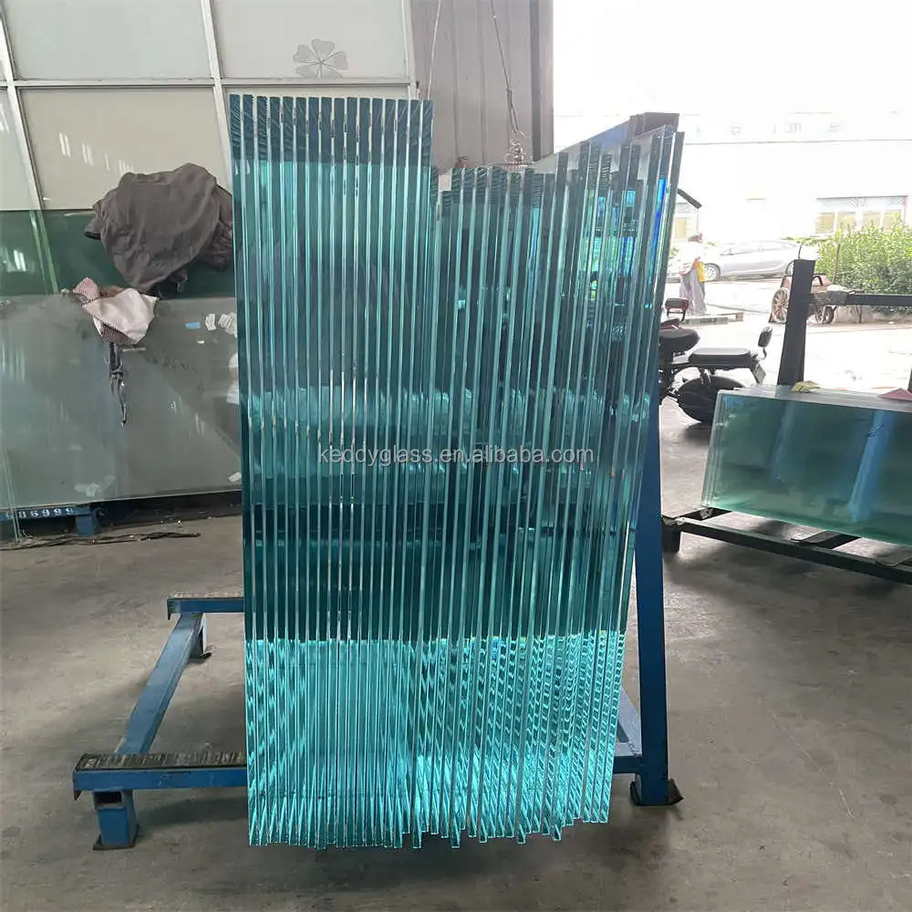 Clear Tinted Acid Etched Patterned Laminated Tempered Glass - Buy ...