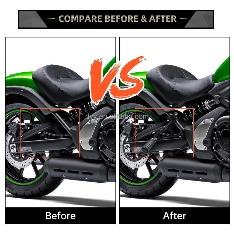 Kawasaki Vulcan S 650 Foot Pegs - High Quality & Durable