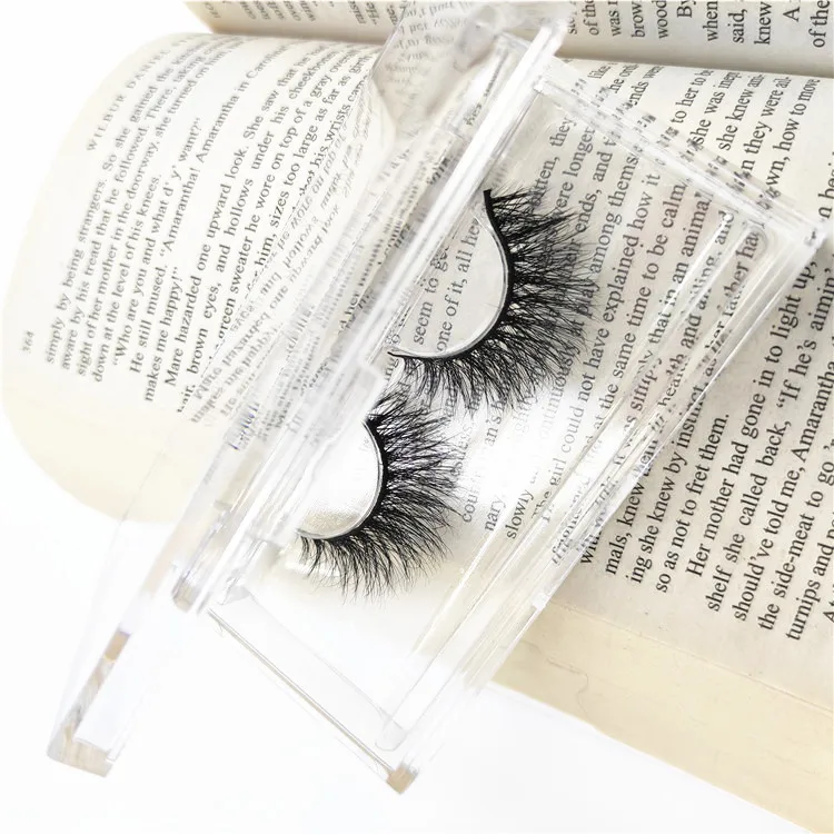 Clear Acrylic Lash Box False Eyelash Extensions Packaging Case With ...