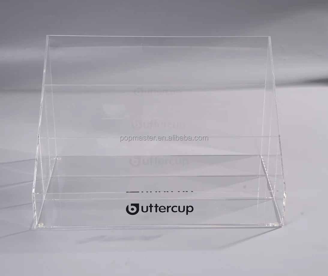 Design Countertop Acrylic Shelves Stand Cosmetic Makeup Organizer ...