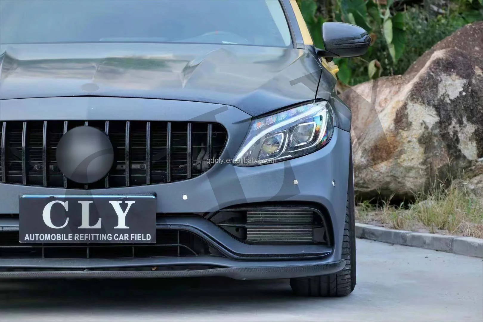 Genuine Body Kits Fit 2014-2021 C205 C63 Style For Benz C Class W205 ...