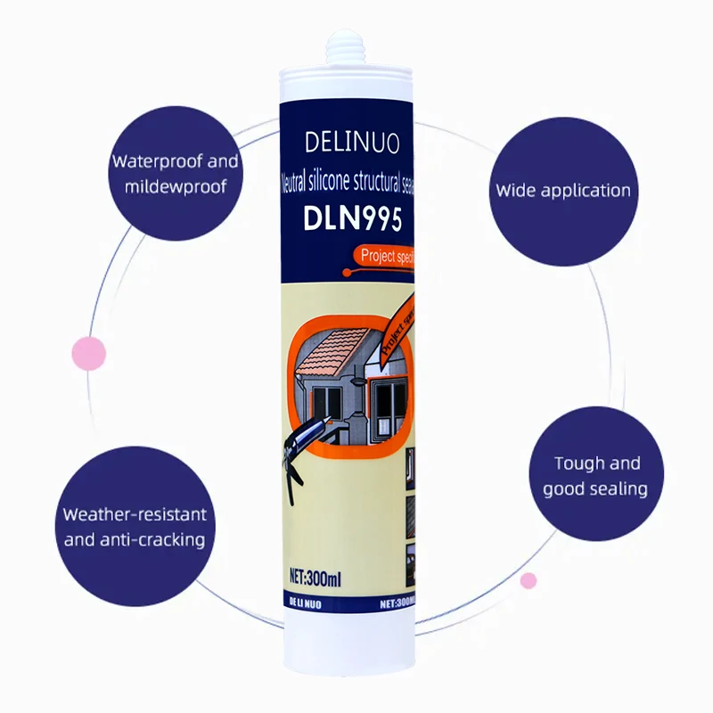 High Strength Bonding Silicone Structural Adhesive For Glass Curtain Walls - Buy Glass Curtain ...