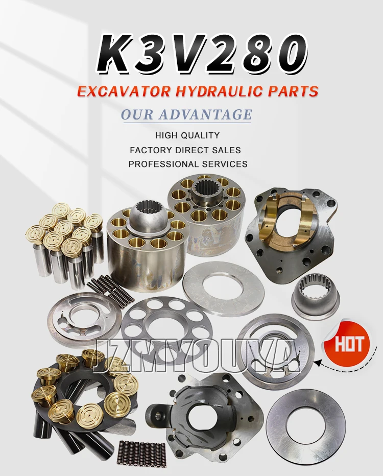 Hydraulic Pump Spare Parts K3V of K3V63 K3V112 K3V180 K3V140 K3V280 ...