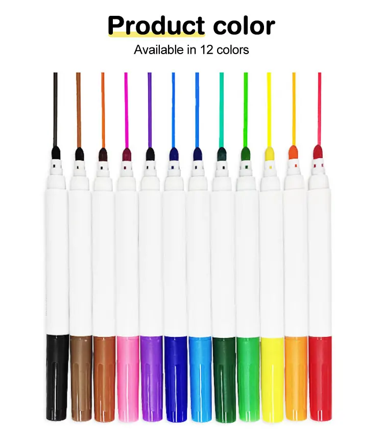 Magical Water Painting Pen - 12 Color Floating Marker Set