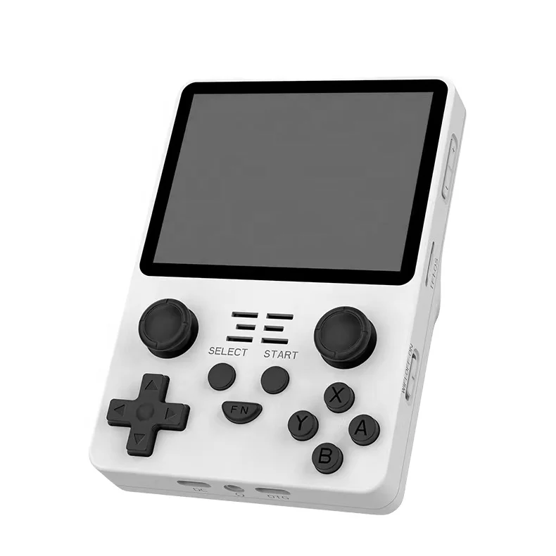 Boys Gift Powkiddy New Rgb20s Handheld Game Console Retro Open Source System Rk3326 3.5 inch 4.3 Ips Screen Children s Gifts Alibaba