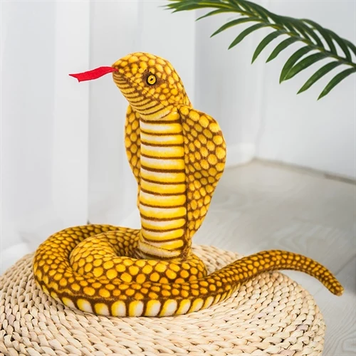 Giant Snake Plush - Realistic Stuffed Animal Toy