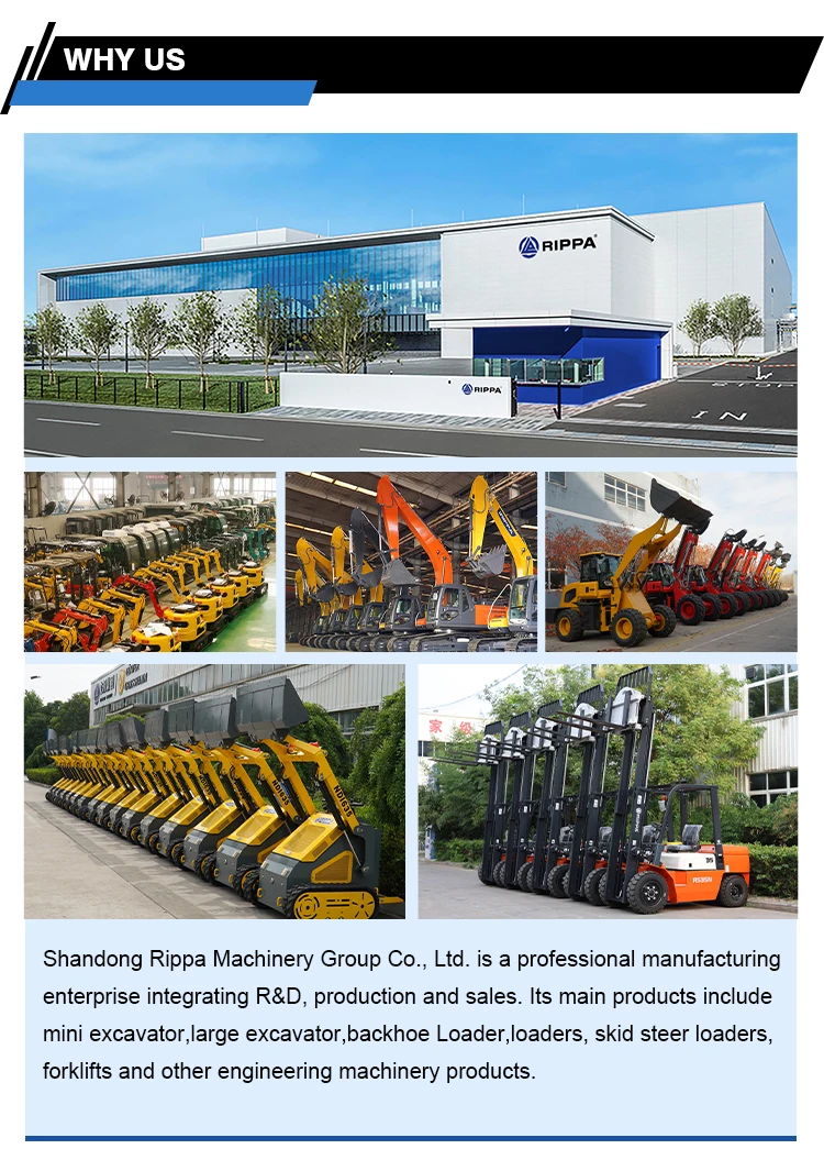 Rippa Minibagger Infront Excavators - 3.5 Ton Mini Digger
