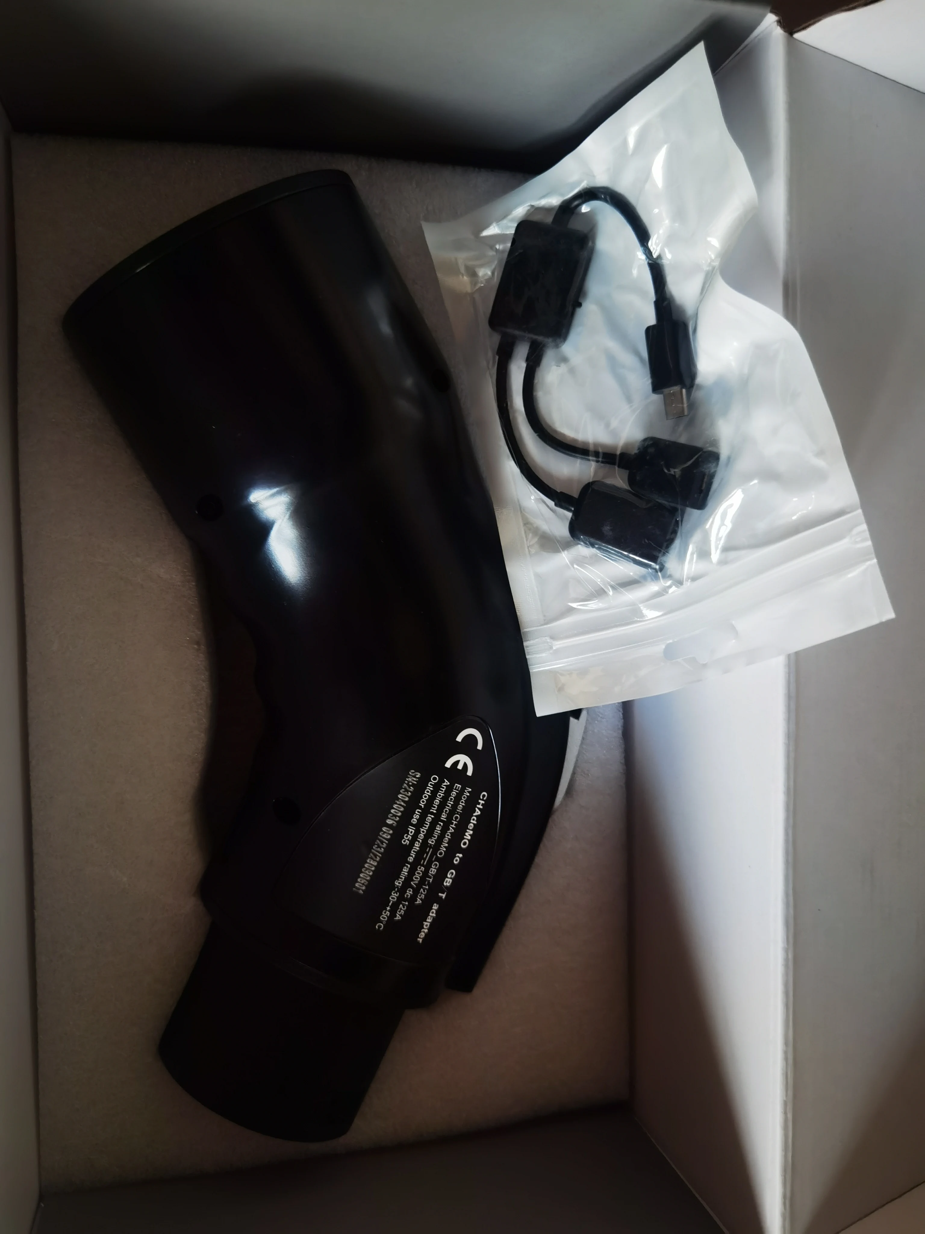 证书ccs2至gbt Chademo至gbt 125a快速dc适配器 - Buy Ccs2至gbt适配器,Ev充电器适配器,直流充电器适配器 ...