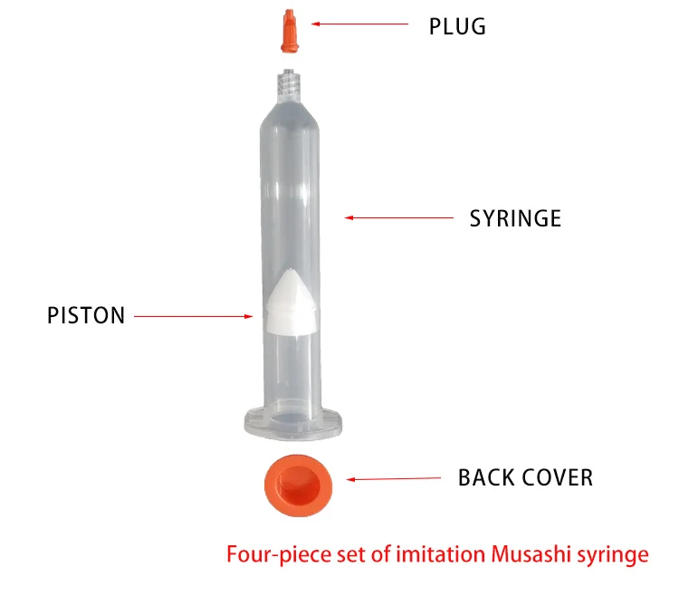 Transparent Dispensing Pneumatic Musachi Barrels - China Supplier
