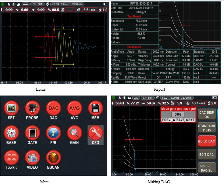 TFD810C Ultrasonic Flaw Detector - Precise & Reliable