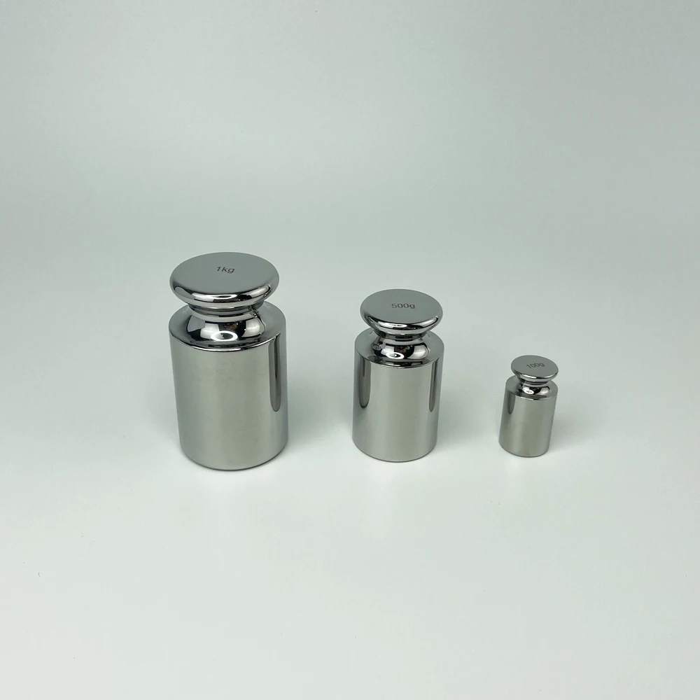 Stainless Steel Test Weight Calibration Weights - 500g to 2kg