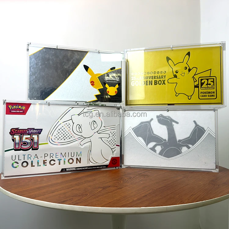 Pokemon 151 Ultra Premium Display Case - Custom Acrylic