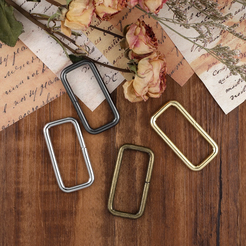 Premium Quality Bag Strap Hook - Square Metal Buckles