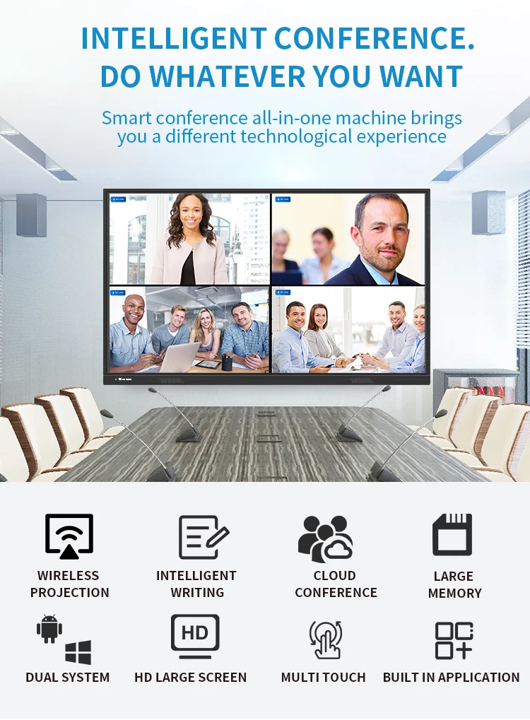 43'' Smart Interactive Whiteboard for Business Writing Electronic ...