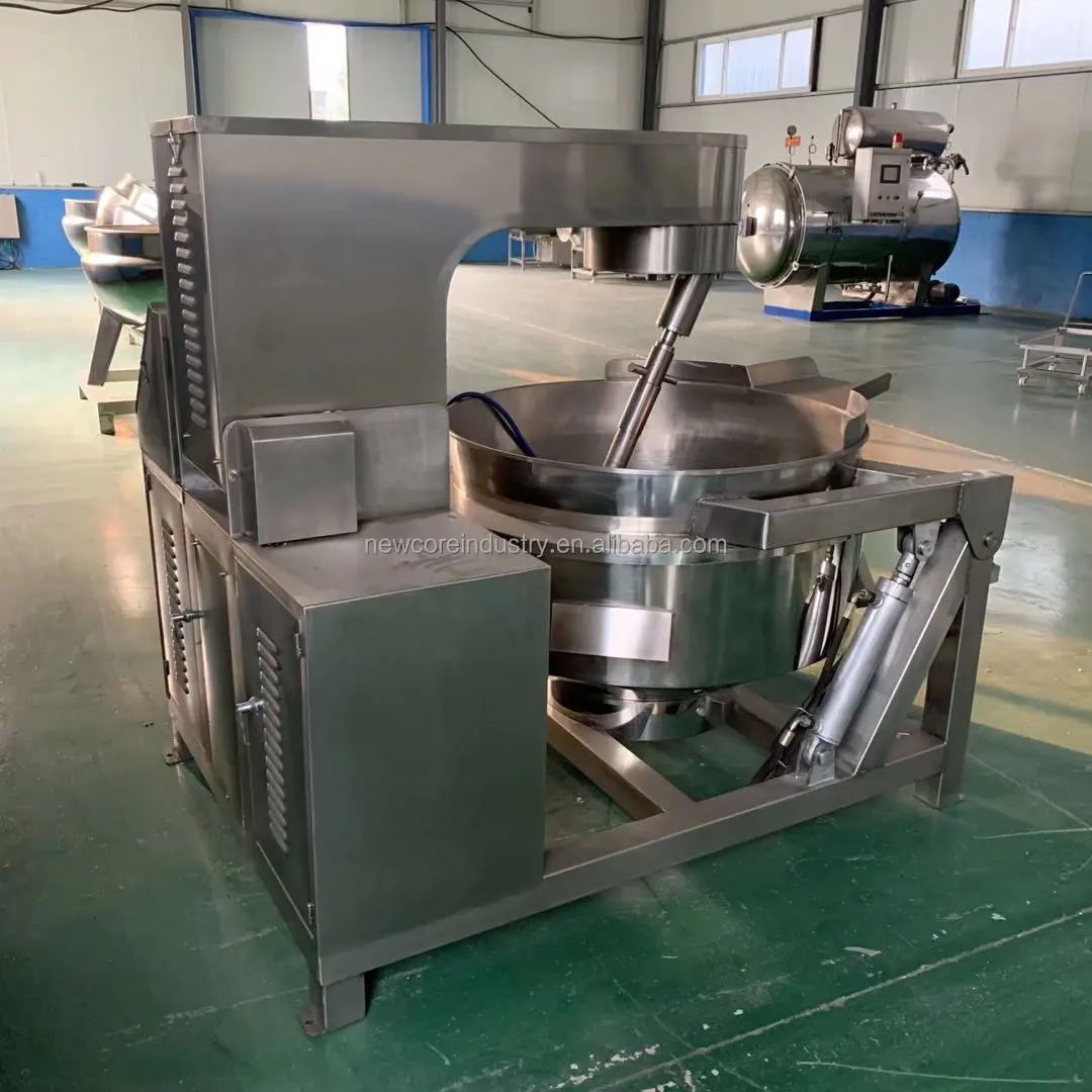 Steam Cooking Jacketed Kettle With Agitator - Buy Cooking Kettle ...