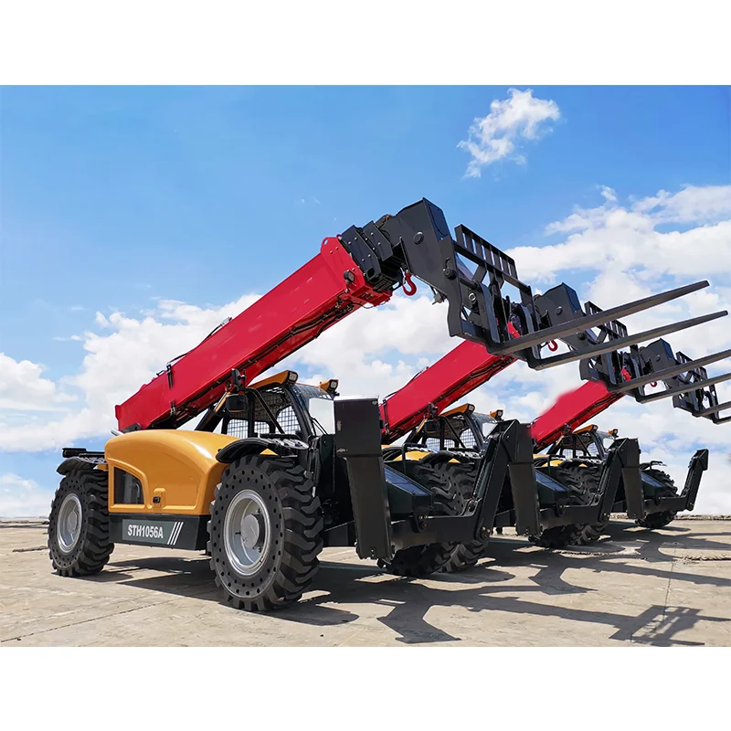 China Port Machinery 17m 5ton Telescopic Forklift STH1056A 10000lb ...