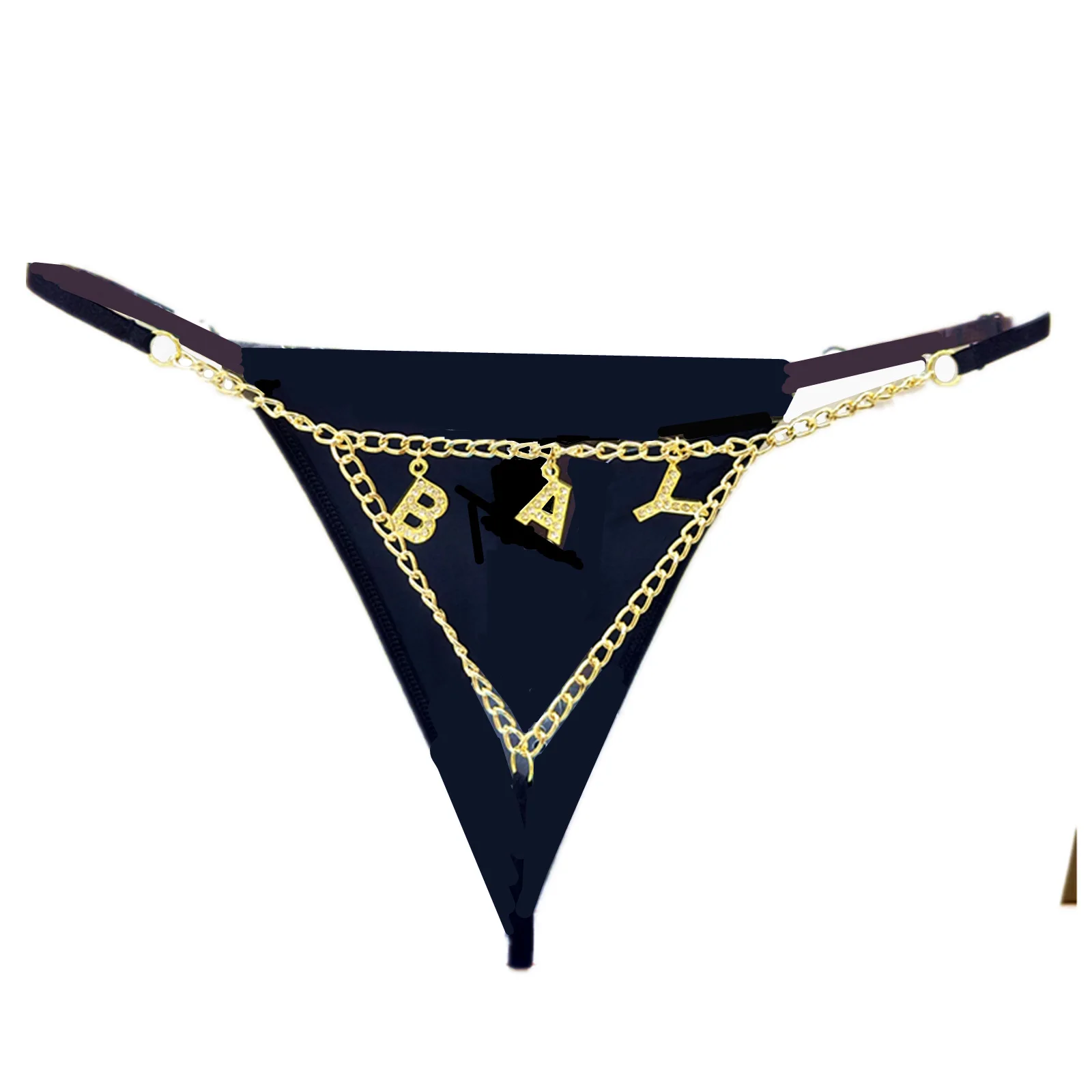 Custom Thong Panties With Letter Logo Private Labels Sexy G-String ...