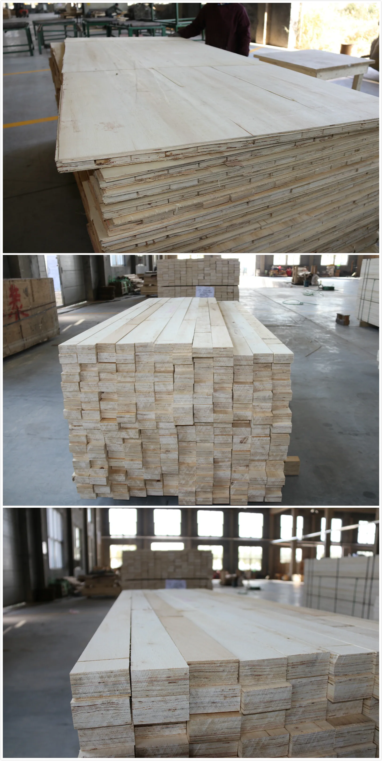 Packing Grade Lvl /laminated Timber/pallet Wood For Making Pallets ...
