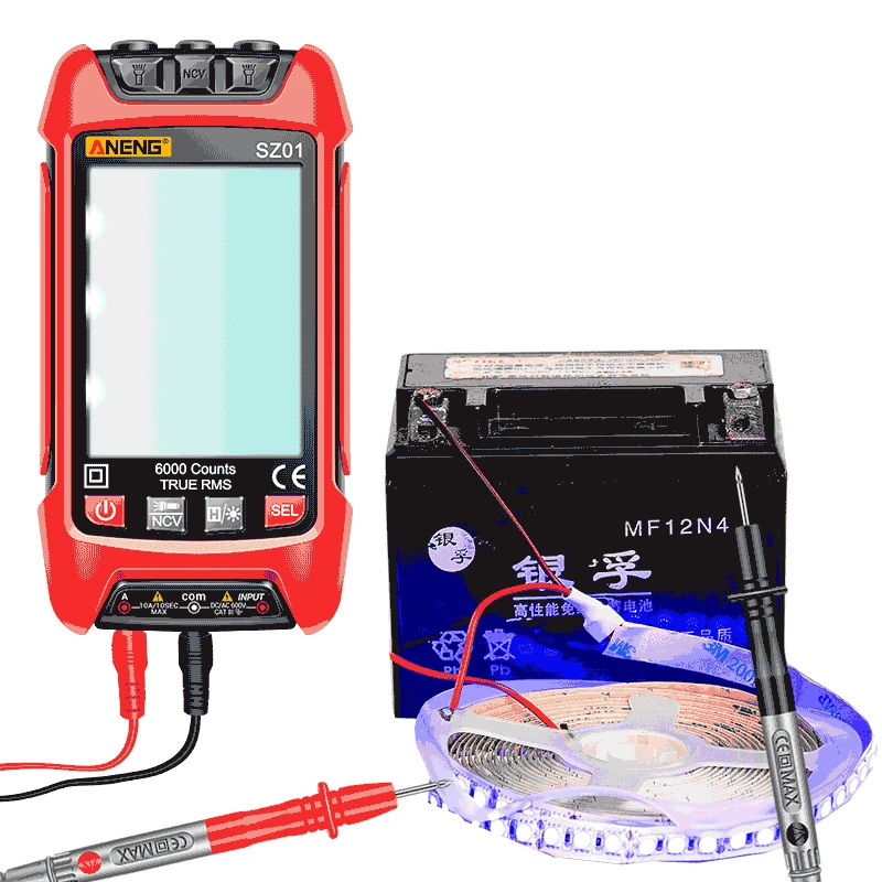 Smart Digital Multimeter 6000 Counts - True RMS Meter