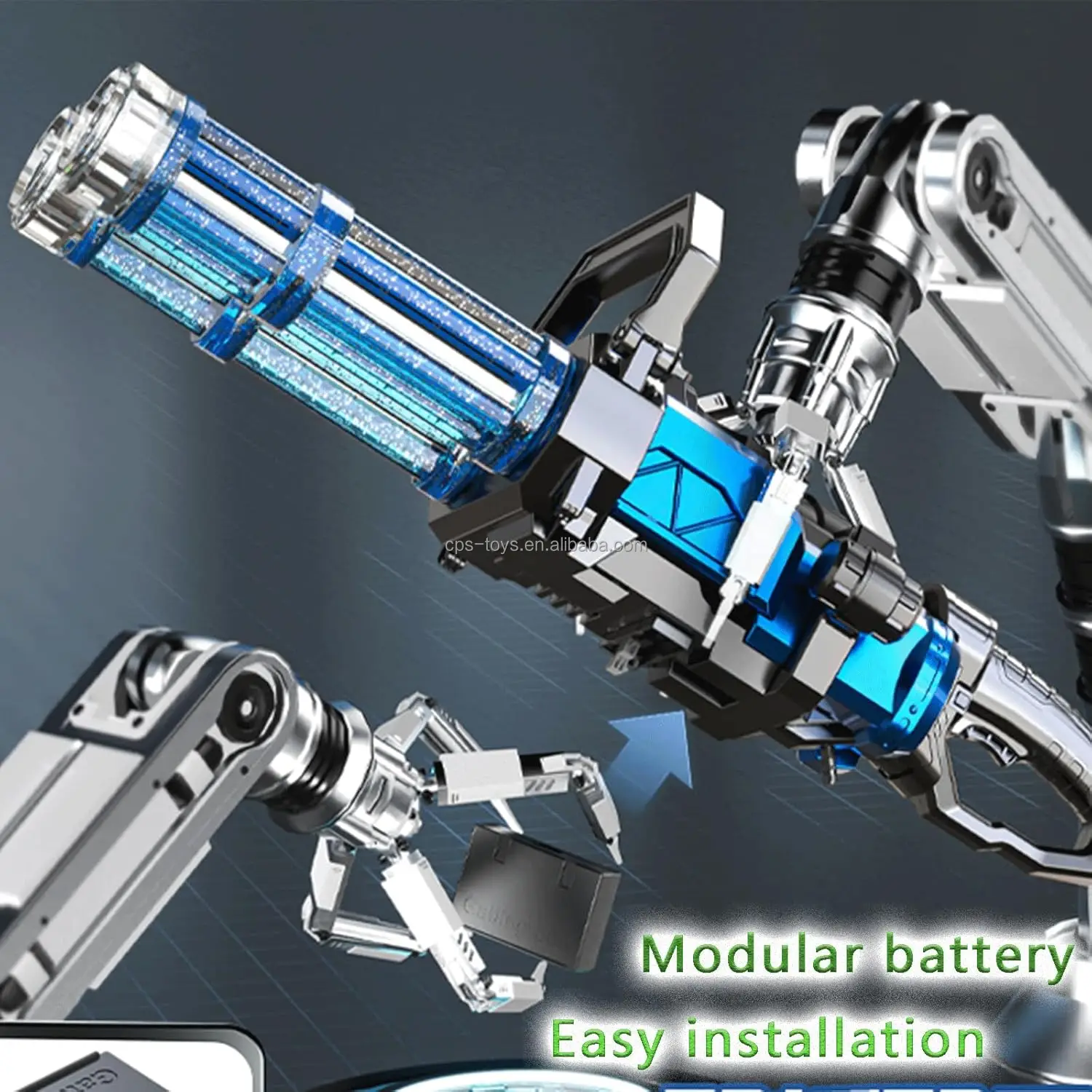 Gatling Electric Water Gun - Fun Outdoor Toy for All Ages