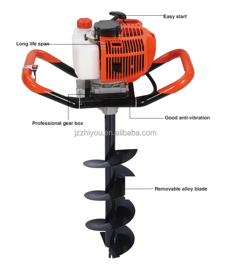 Multi-purpose Manual Earth Soil Auger For Sale - Buy Hole Digging Maker ...