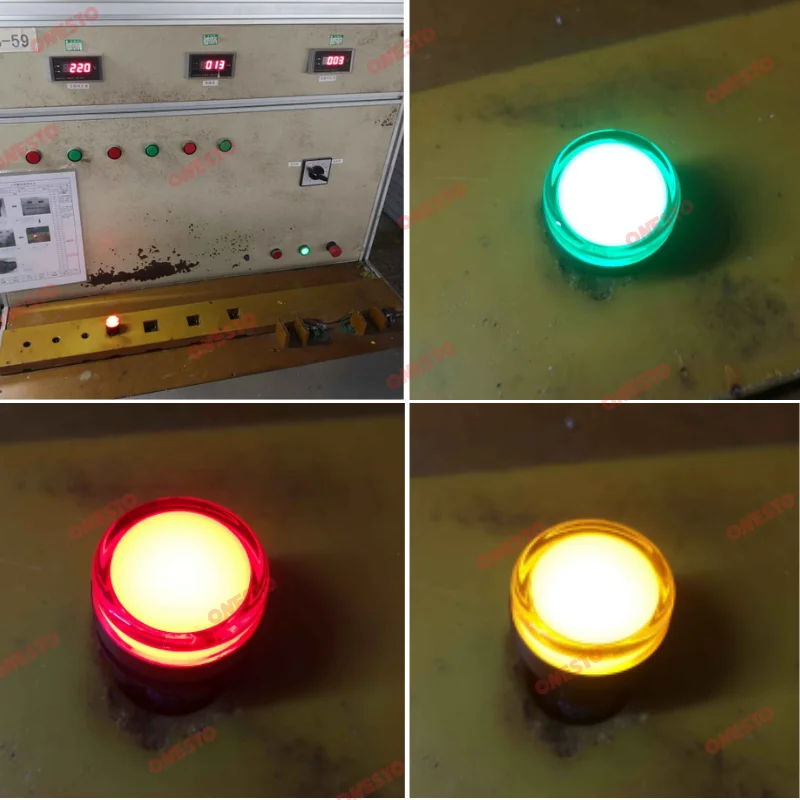 High Quality Industrial LED Light Indicator 22mm Pilot Lights Indicator ...