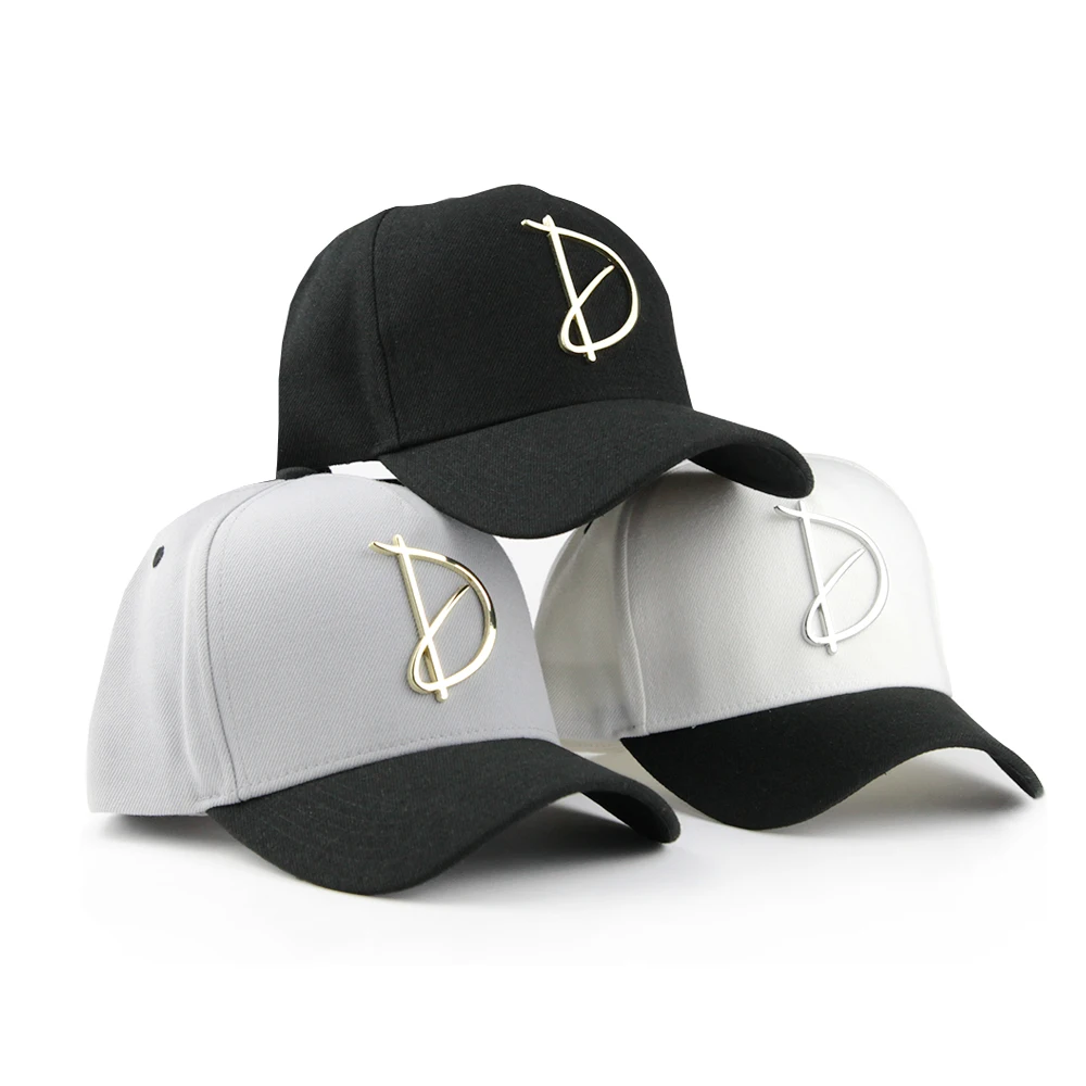 OEM Custom Design Metal Logo Trucker Cap Mens Hat for Sale