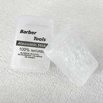 Natural Alum Stone Facial Face Armpits Neck Razor Cuts & Nicks Soothes ...