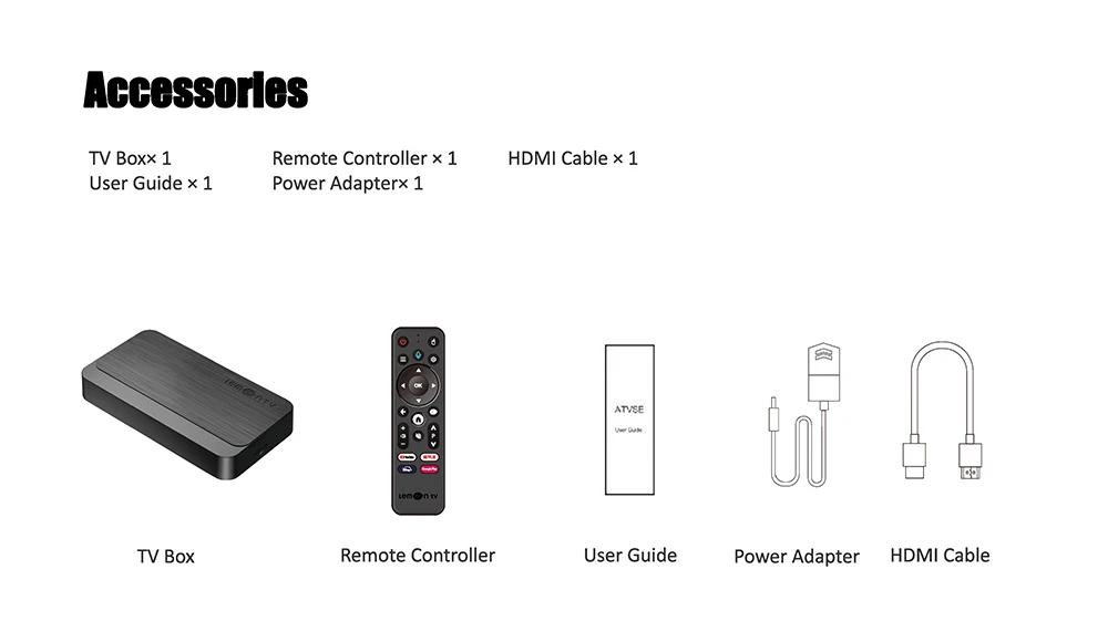 Lemon TV L2 - Android 12 Smart TV Box with 4K & Wifi6