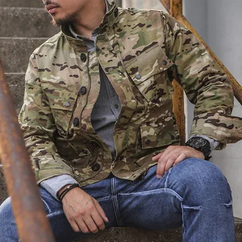 Emersongear Tactical Combat M65 Field Jacket Nylon Multicam Winter ...