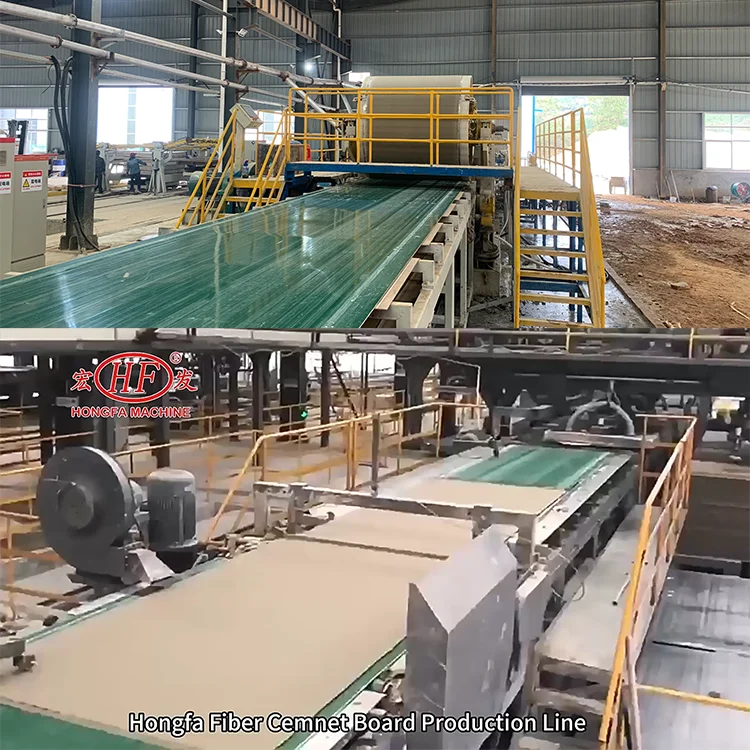 Hongfa Fiber Cement Board Production Line Board Making Machinery ...