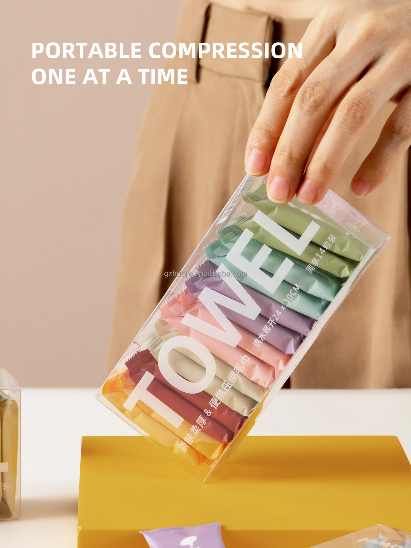 Giorgio Morandi Compressed Towel Tablets - Quick-Dry & Disposable