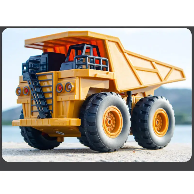 Remote Control Construction Dump Truck Toy - RC Trucks