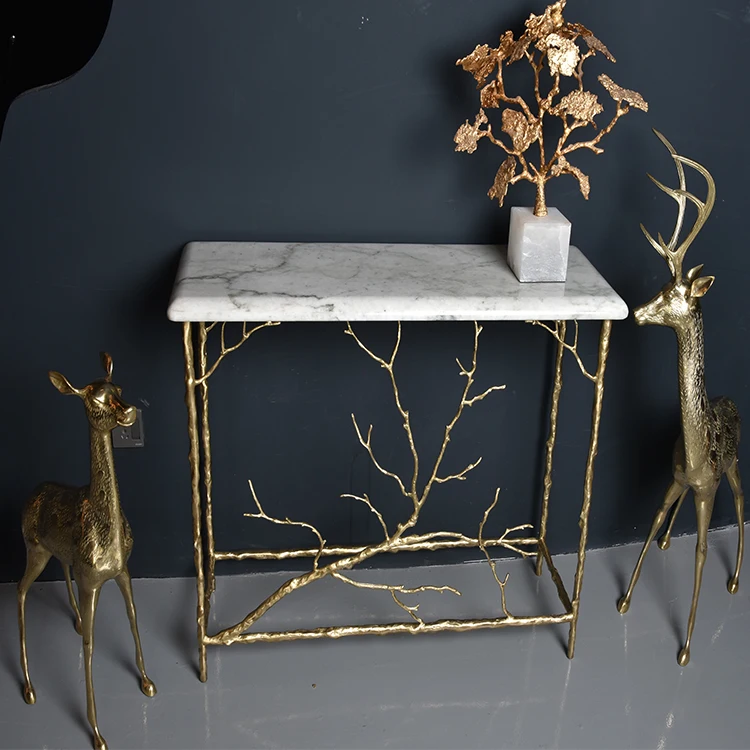 Luxury Entrance Hallway Console Table Living Room Set Furniture Modern ...