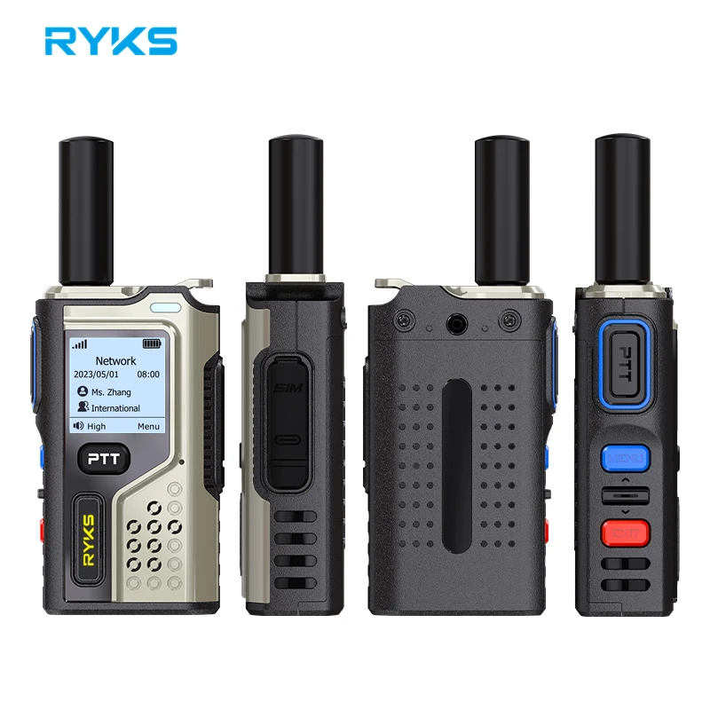 Global-intercom 4g Poc Internet Two-way Radio Mini Sim Card Walkie ...
