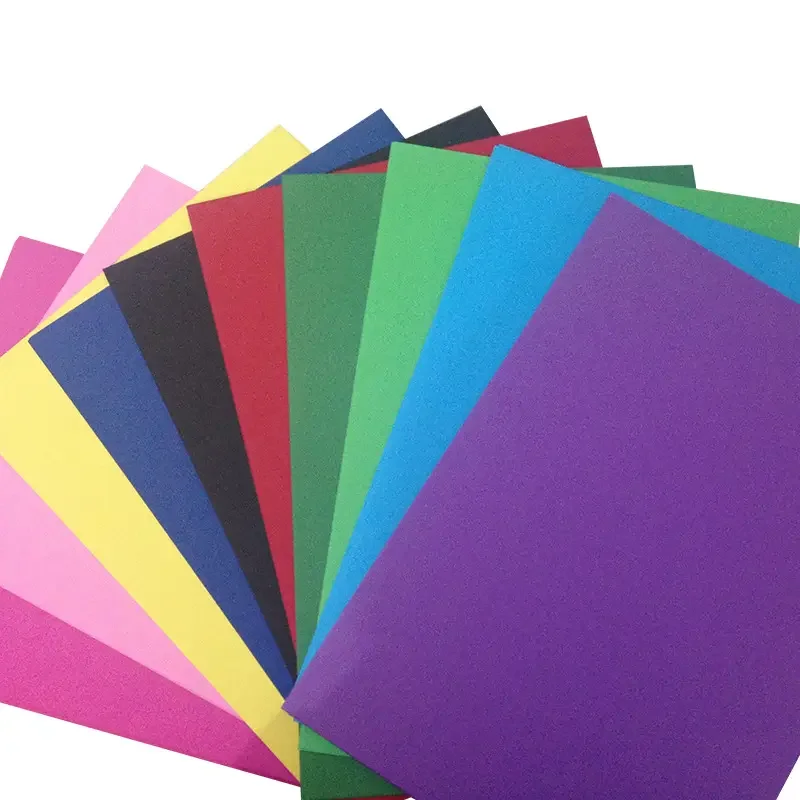 A4 Size Color CardBoard Color Copy Construction Paper Colored Card ...