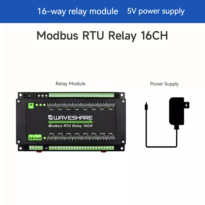 Waveshare Modbus RTU Relay Modules - Reliable and Versatile