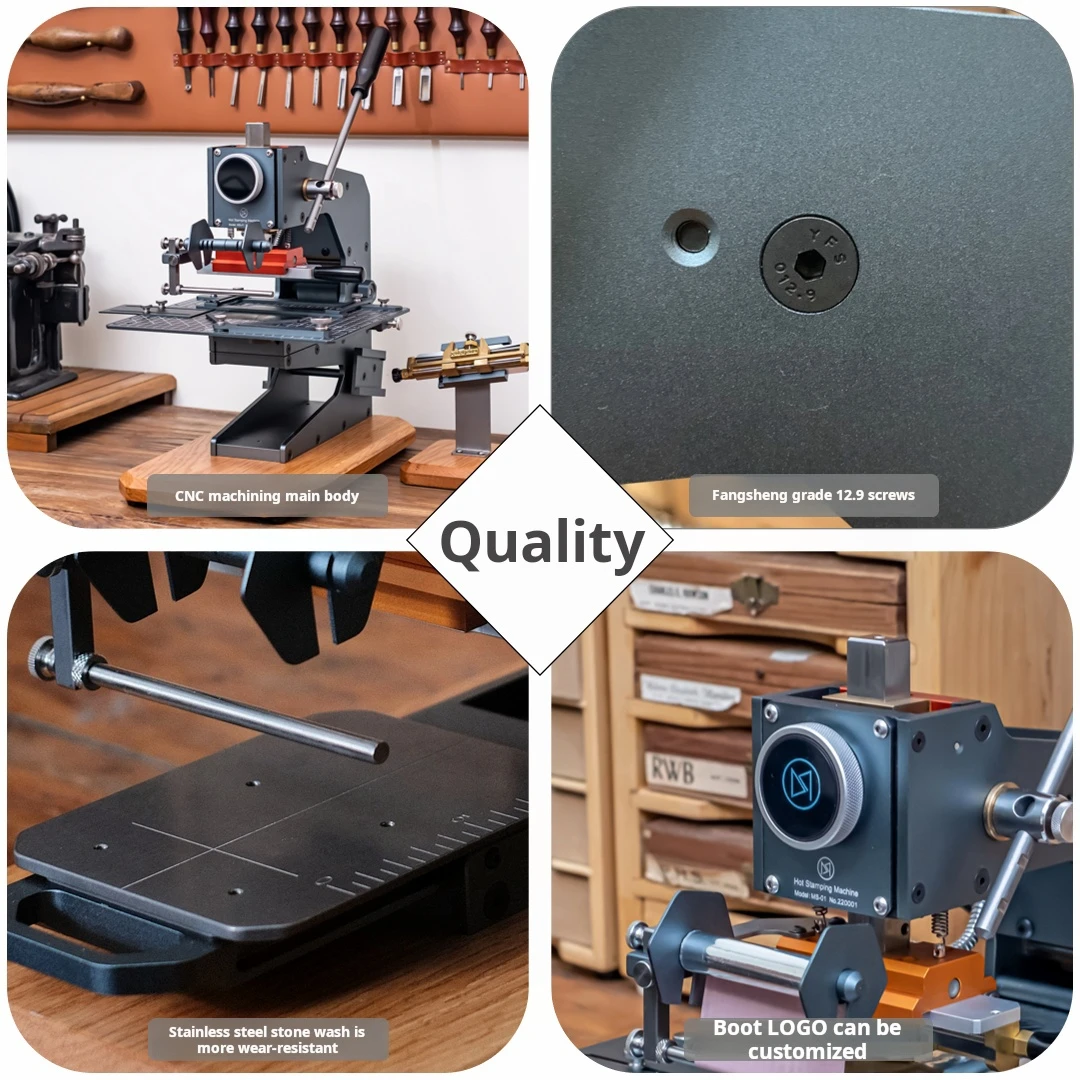 Hot Foil Stamping Machine Custom Leather Logo Bronzing Machine Upgraded ...