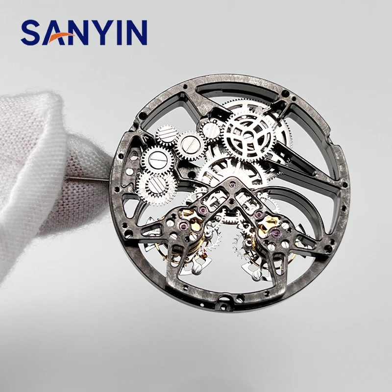 SANYIN Double Tourbillon OEM Factory Customted Watch Movement