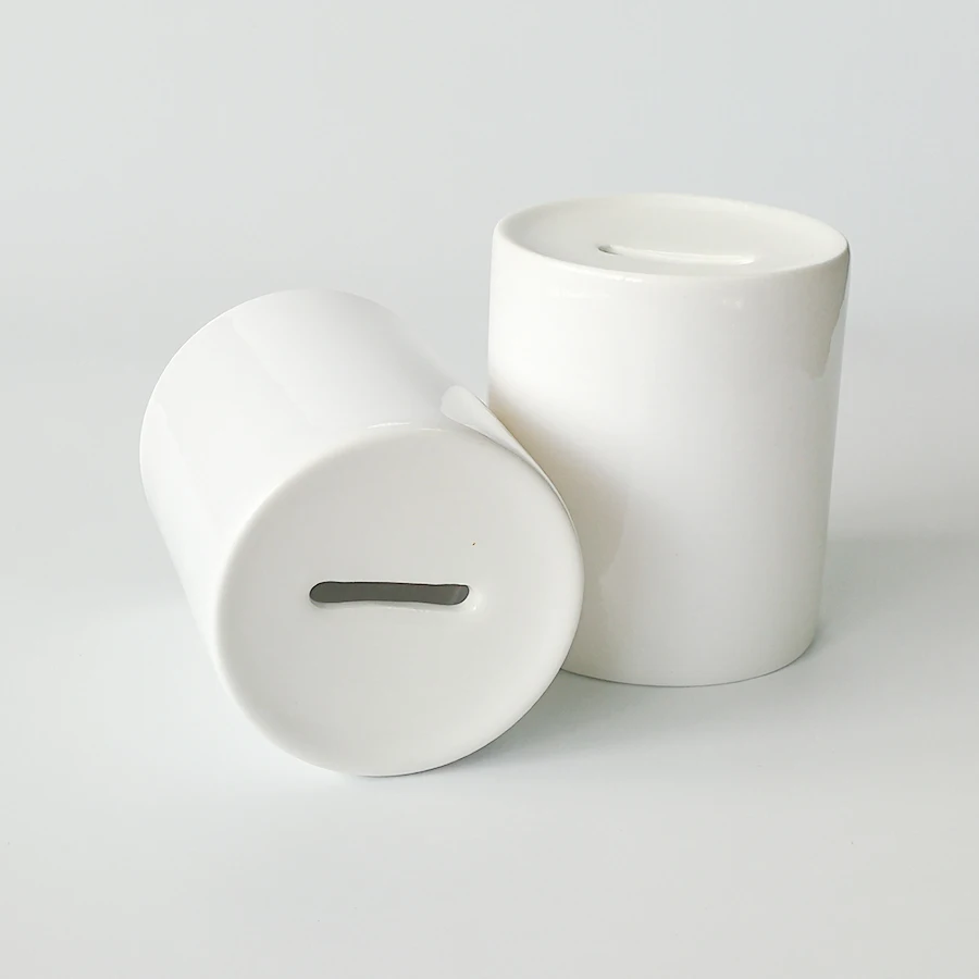 Topjlh Sublimation Money Banks - Customizable Piggy Banks