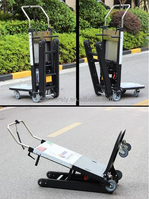 Electric Crawler Type Climbing Machine Cart - 400KG Capacity