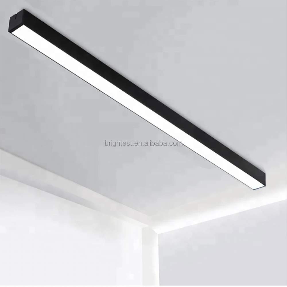 Bright Office Modern Led Linear Lighting 1m 1.5m 2m Led Tube Aluminum ...
