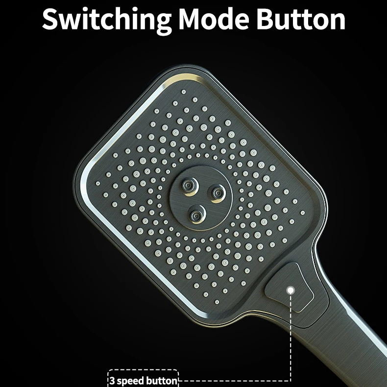 Digital Display Stainless Steel 3 Function Thermostatic Shower System ...