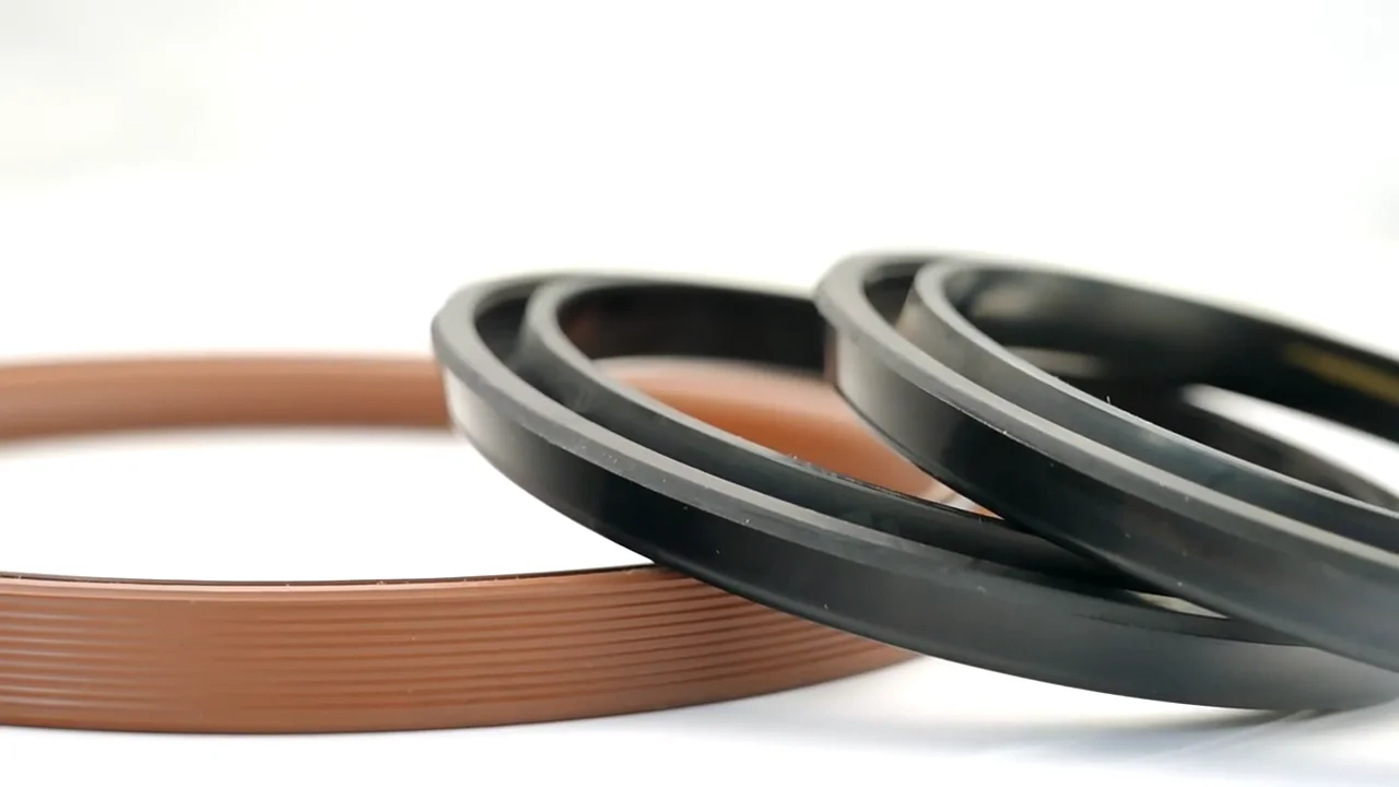 Hydraulic Skeleton Oil Seal Split Nitrile Sealing Ring For Open ...