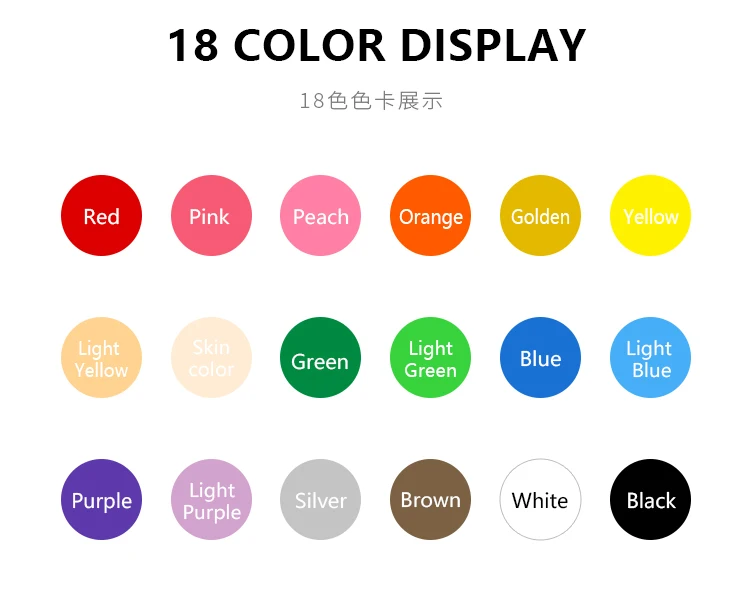 Leto Permanent Diy Craft Water Based Paint Marker Pen Bright Color ...